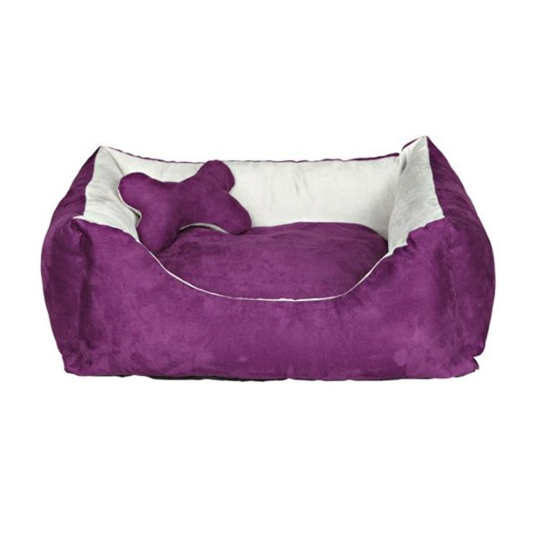 Trixie Beds - Chippy, purpurno-sivi - 50x40x15cm