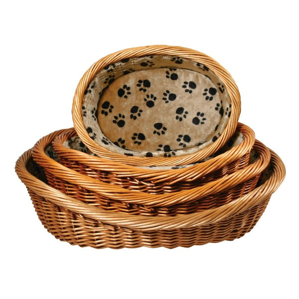 Trixie Wicker Baskets - Dog Basket, sa šapicama - 50cm