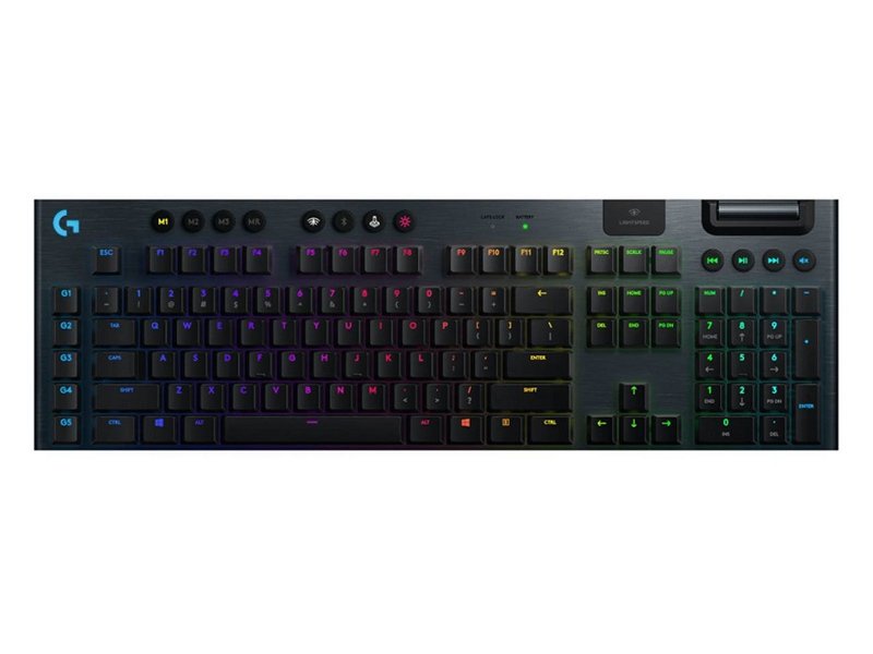 Logitech G815 LIGHTSPEED RGB Mechanical Gaming Keyboard – GL Linear, US
