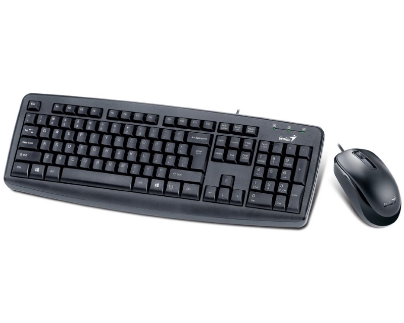 Genius Komplet tastatura i miš KM-130 , USB, BLACK, SER