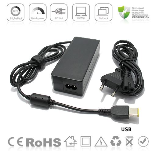 Punjac za laptop za LE 20V/3.25A USB Con. LE09325C