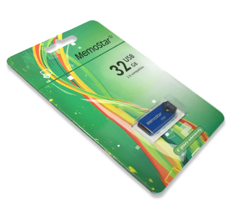 USB Flash memorija MemoStar 32GB TRIANGLE plava