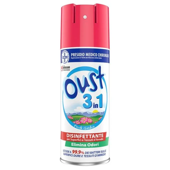 Oust sprej 3u1 garden osveživač prostora 400ml