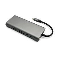ADAPTER USB C 3.1 - HDMI/LAN/USB/VGA/SD/3,5mm