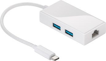 USB C 3.1 - 2xUSB 3.0 + RJ45