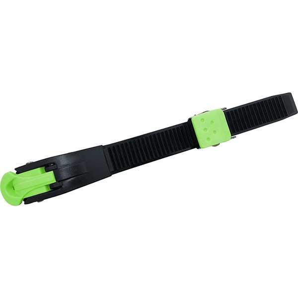 Kopče za rolere XS-S crne neon zelene PW-126 Action 3094307