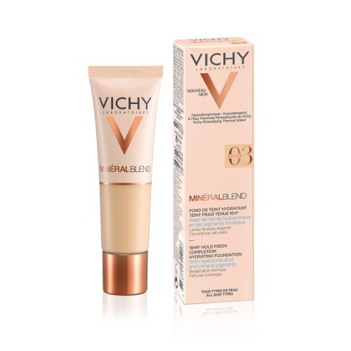 VICHY MINERALBLEND puder nijansa 03 Gypsum, 30 ml