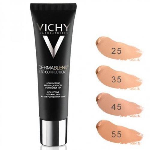 VICHY DERMABLEND 3D TEČNI PUDER BROJ:25