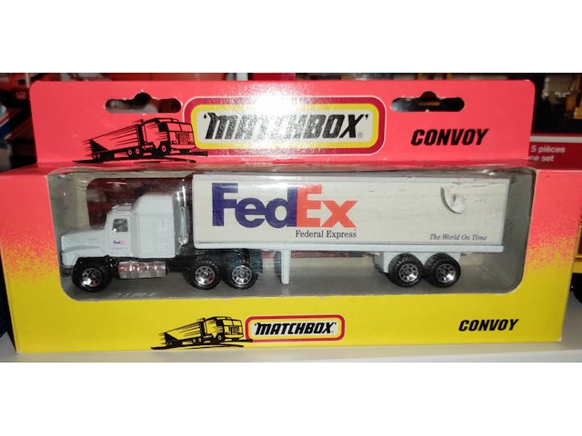 Matchbox Convoy Mack FedEx