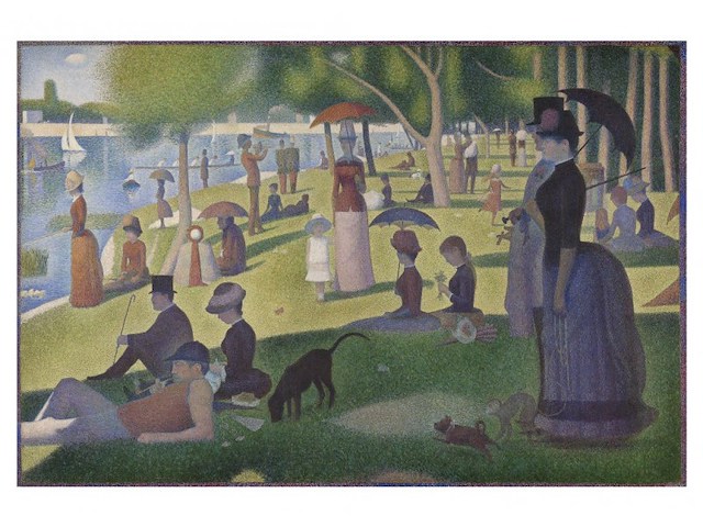 Georges Seurat /  Zorz Sera REPRODUKCIJA (FORMAT A3)
