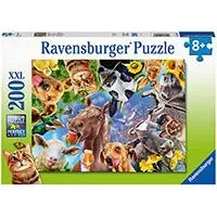 Ravensburger Slagalica 200 delova Smešni selfi na farmi 12902