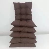 Pamučni Podmetač Za Stolicu 50 x 50 cm Brown