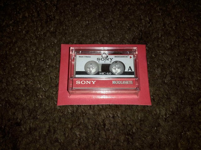 Sony microcassette MC-60 , NOVO