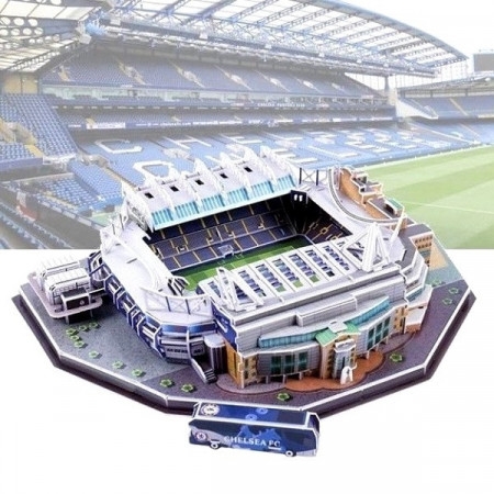 Stamford Bridge 3D Puzzle stadion FK Chelsea