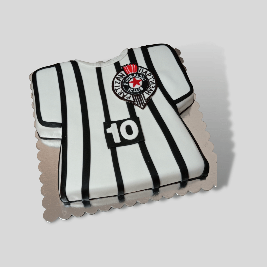 Prodavnica poklona - Torta za navijača Partizana – za dečake – za rodjendan