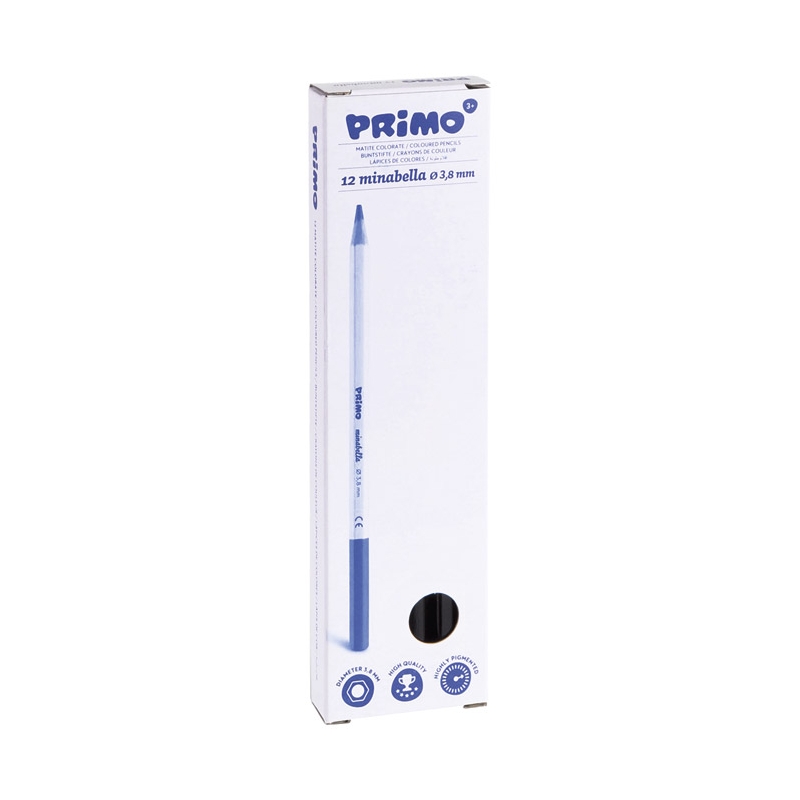 Drvena bojica fi3,8mm Minabella Primo CMP 5244MBS800 crna