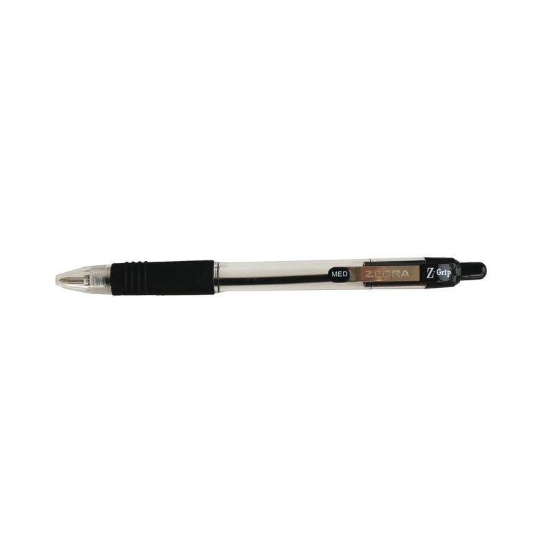 Hemijska olovka Zebra Z-GRIP 1,0 Black/Black 22210 4901681378012