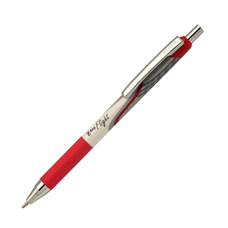 Hemijska olovka Zebra Z-Grip Flight 1,2 White/Red 1,2 13303/ 4901681133031