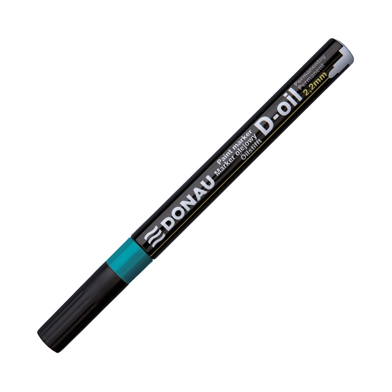 Marker uljani 2,2mm okrugli vrh D-Oil Donau 7368001PL-06 zeleni