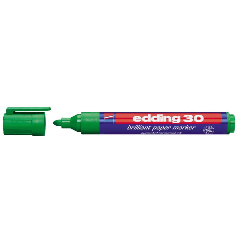 Pigmentni marker E-30 1,5-3mm Edding zelena