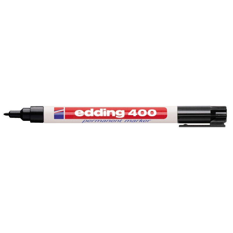Marker permanent E-400 1mm Edding crna