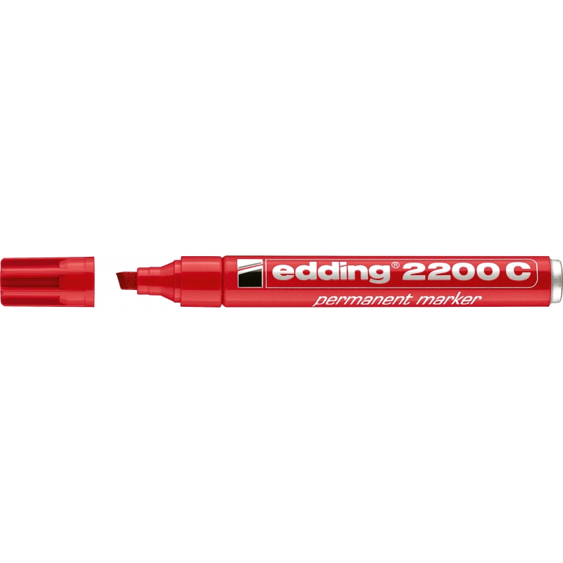 Permanent marker Edding E-2200 C 1-5mm Edding crvena