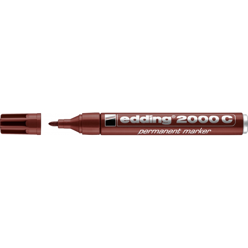 Permanent marker Edding E-2000 C 1,5-3mm Edding braon
