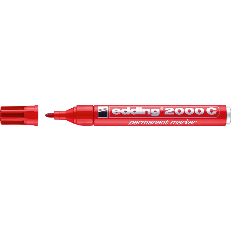 Permanent marker Edding E-2000 C 1,5-3mm Edding crvena