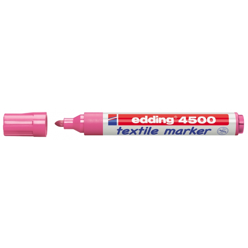 Vodootporni marker T-SHIRT E-4500 2-3mm Edding roze