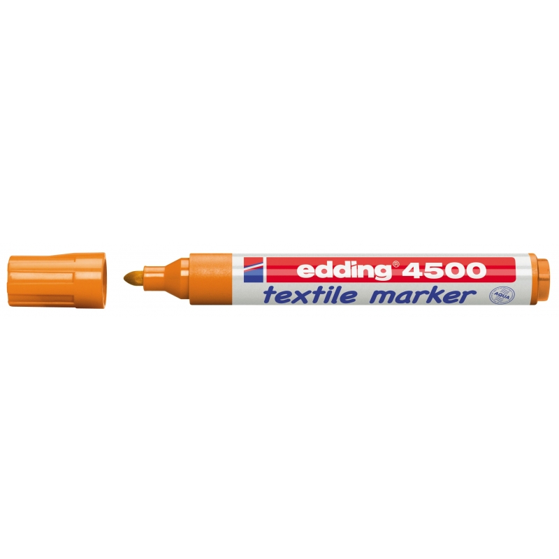 Vodootporni marker T-SHIRT E-4500 2-3mm Edding narandžasta