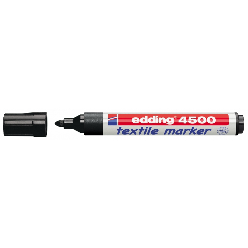 Vodootporni marker T-SHIRT E-4500 2-3mm Edding crna