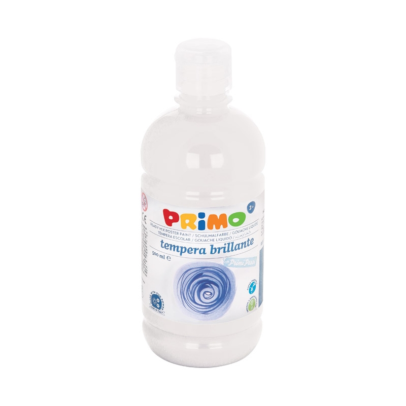 Boja tempera 0,5 litra Primo CMP 202BR500100 bela (white)