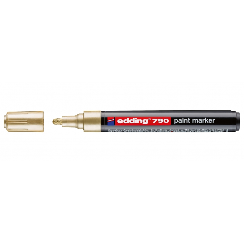 Paint marker E-790 2-3mm Edding zlatna