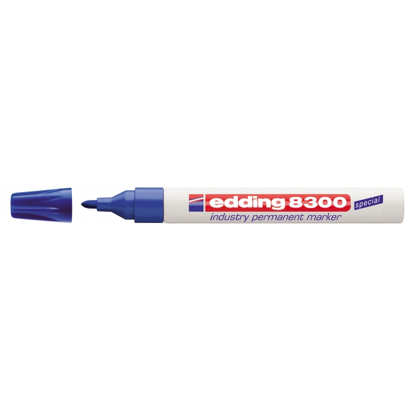 Industrijski permanent marker E-8300 1,5-3mm Edding plava