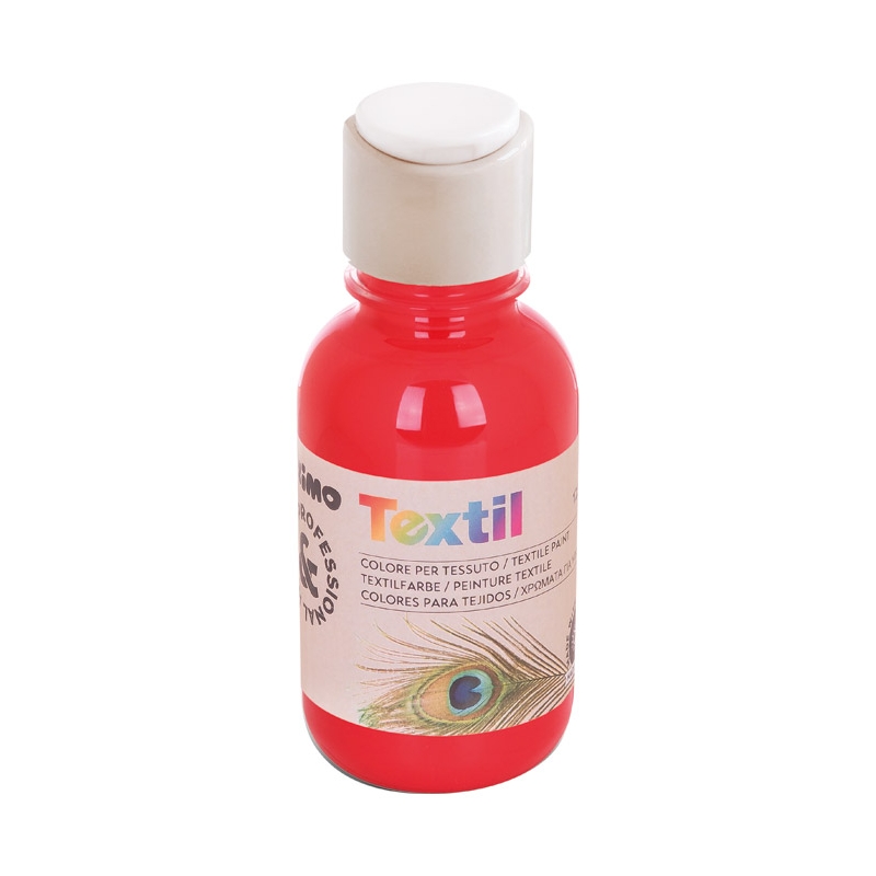 Boja za tekstil 125ml CMP 410TX125300 crvena (vermillion)