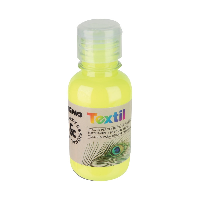 Boja za tekstil 125ml fluo CMP 410TXF125210 žuta (yellow fluo)