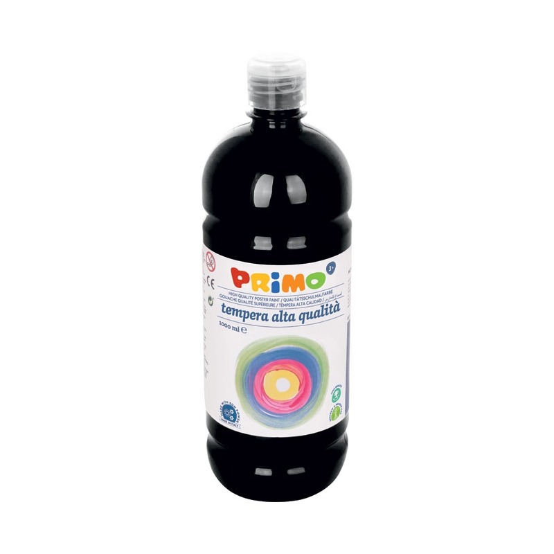 BOJA TEMPERA 1LITAR PRIMO CMP 204BR1000800 CRNA (BLACK)