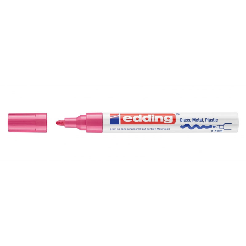 Paint marker E-750 2-4mm Edding roze