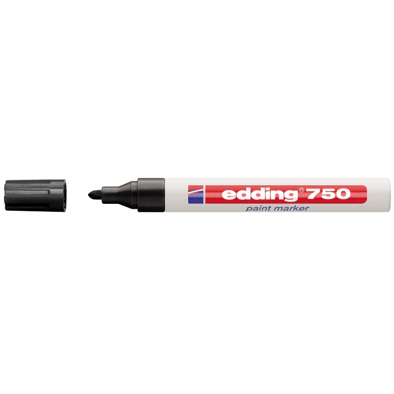 Paint marker E-750 2-4mm Edding crna