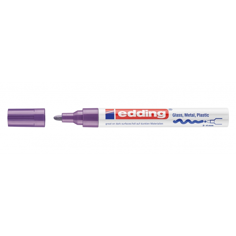 Paint marker E-750 2-4mm Edding ljubičasta