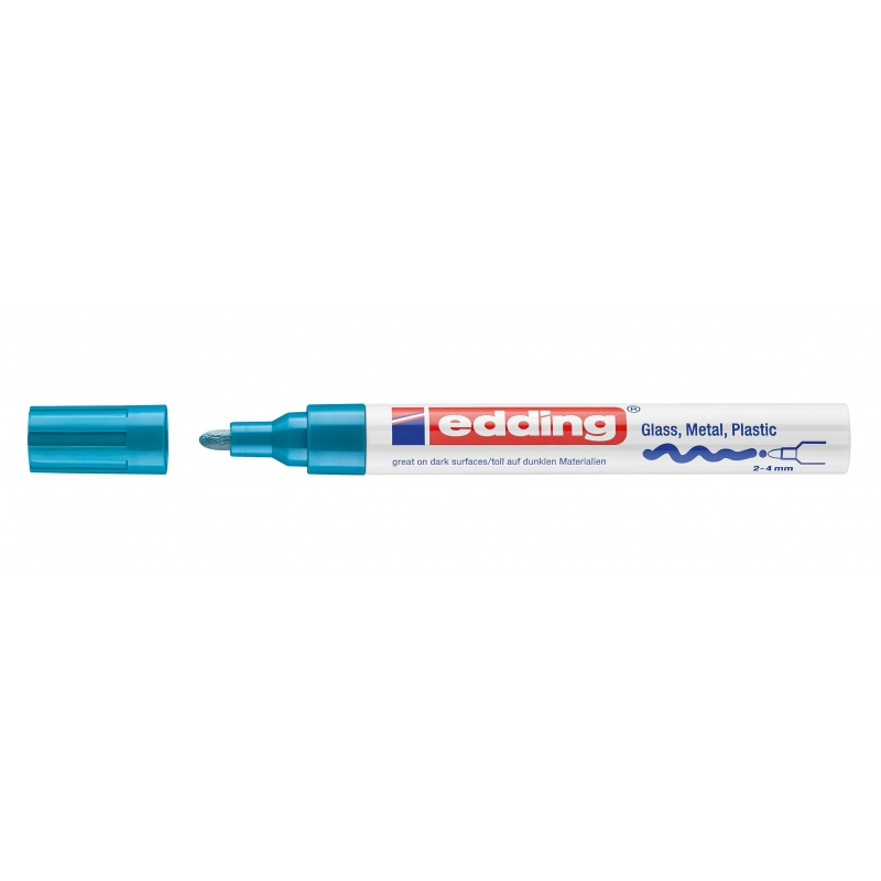 Paint marker E-750 2-4mm Edding svetlo plava