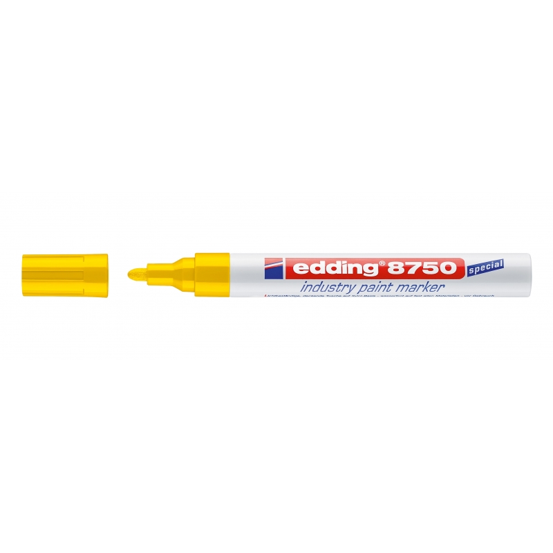 Industrijski paint marker E-8750 2-4mm Edding žuta