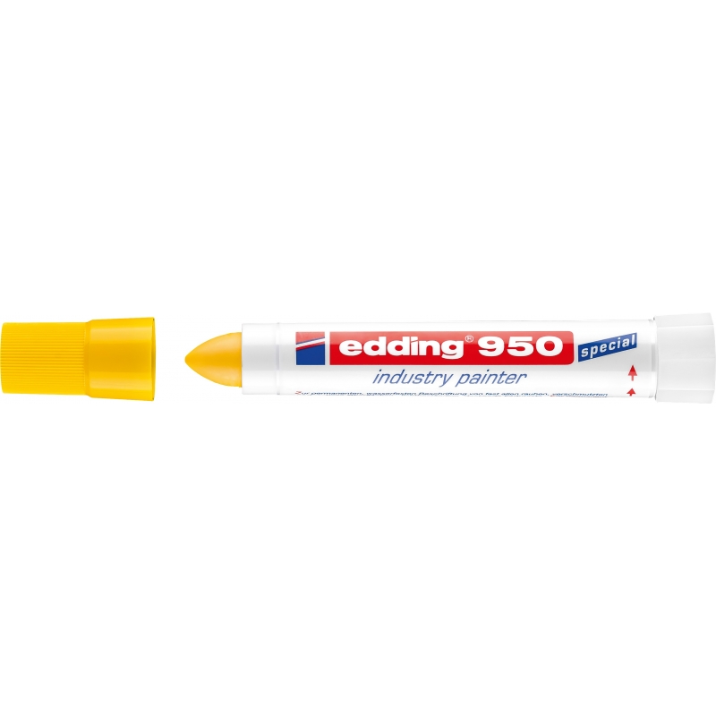 Marker industry painter E-950 10mm Edding žuta