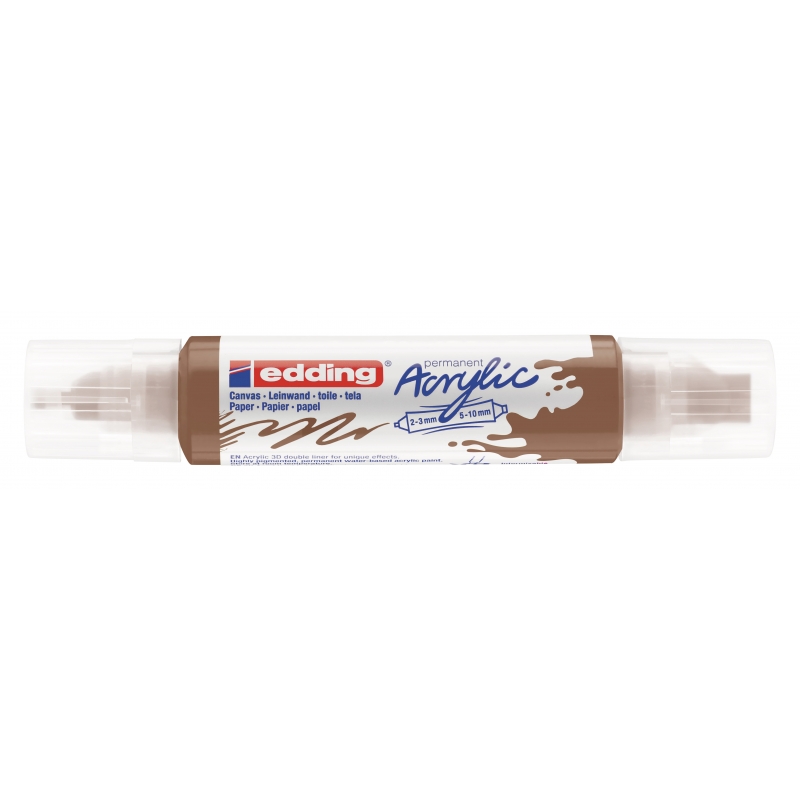 AKRILNI MARKER E-5400 DOUBLE-LINER SA DVA VRHA EDDING BRAON