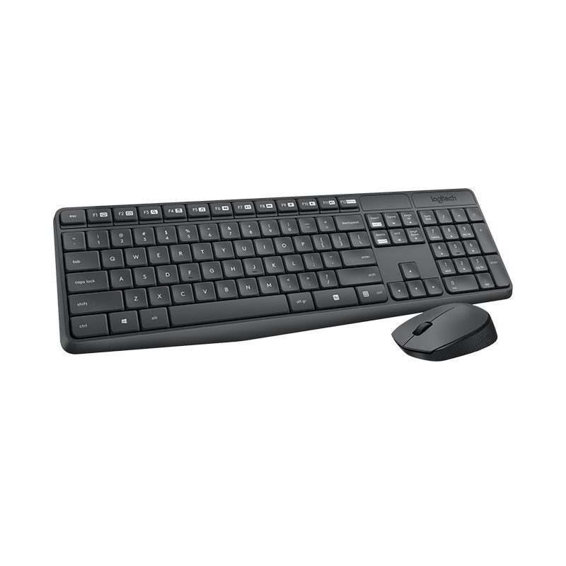 Komplet tastatura + miš Logitech MK235 Wireless Desktop USB Gray US
