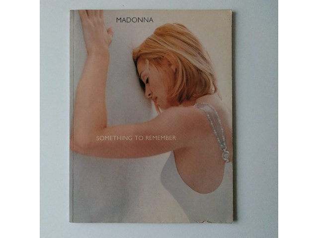 Madonna Something to remember Note book