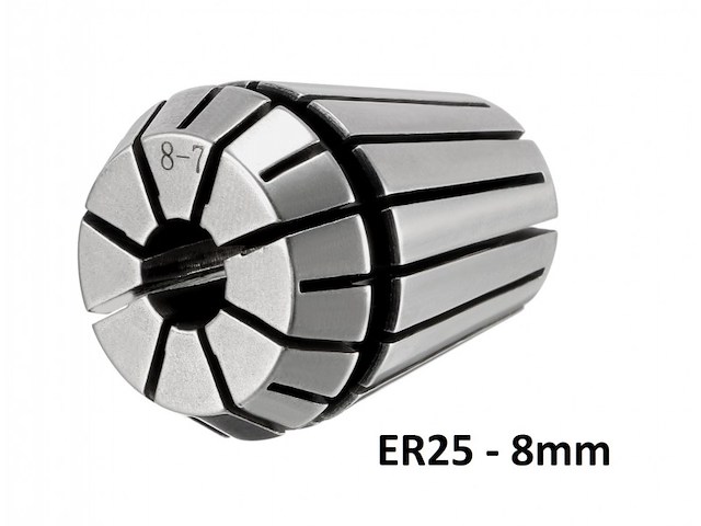 Stezna caura ER25 - 8mm - Elasticna caura