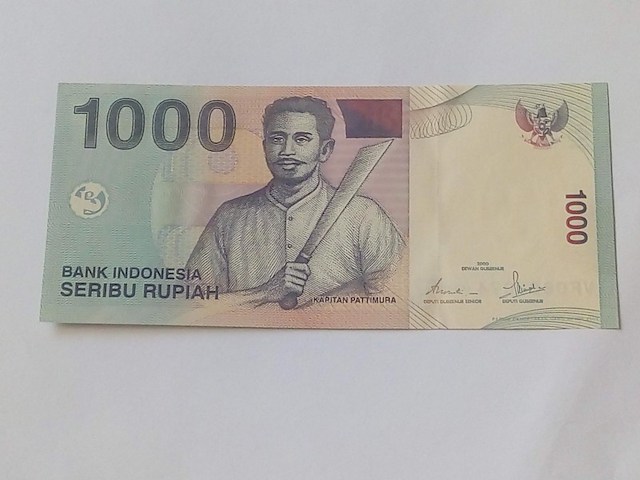 1000 Rupiah 2000.g - Indonezija - ODLIČNA -