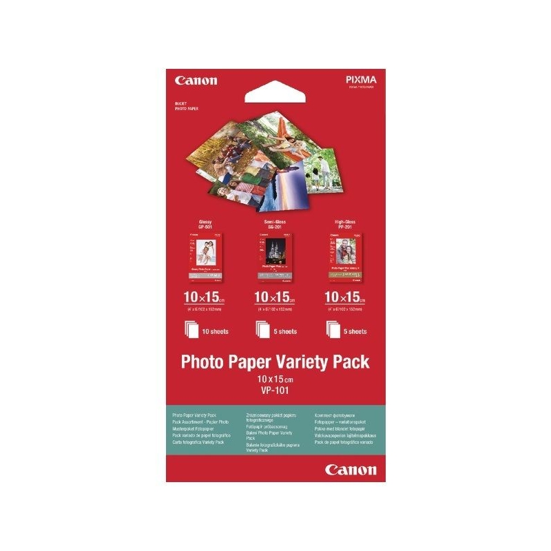 Foto papir Canon Variety Pack VP-101 10x15cm 20Sh