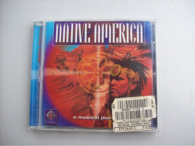 NATIVE AMERICA  compact disc -TRC Music